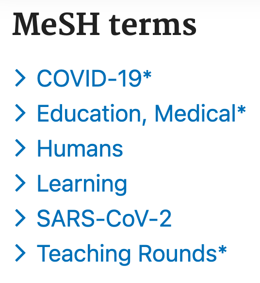 Introducing the MedEdMentor Paper Database | MedEdMentor